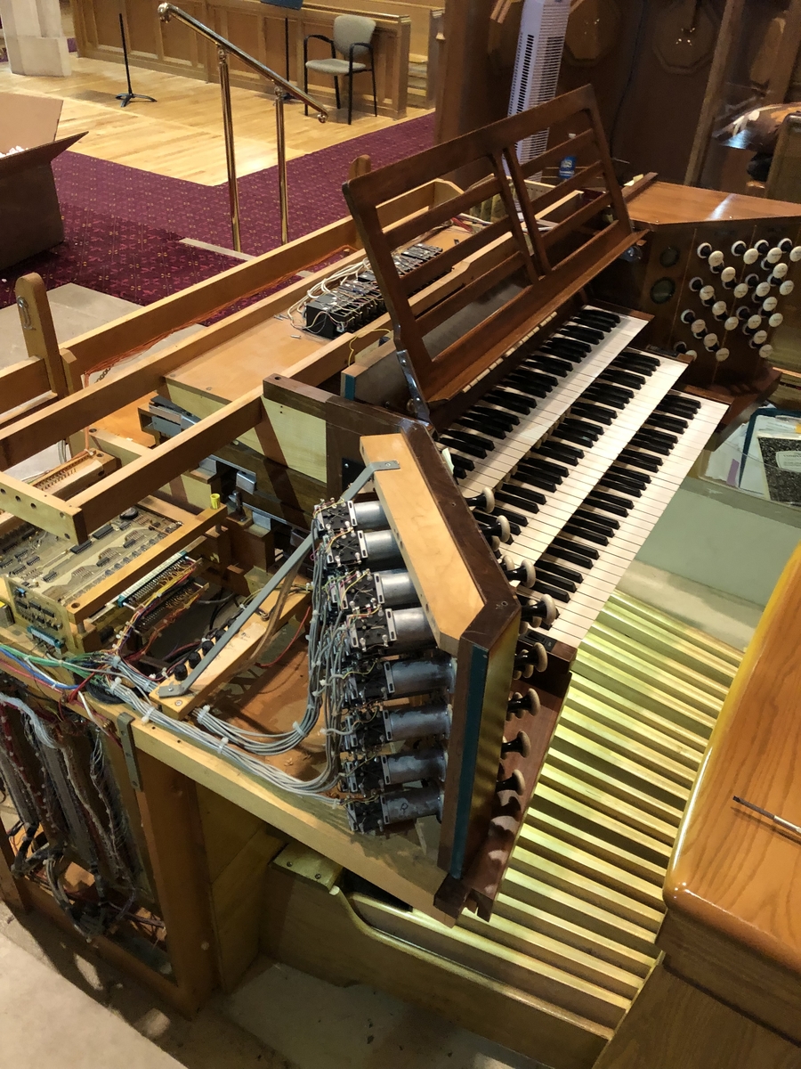 Organ Console Refurbishment - First Baptist Church Halifax